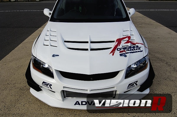 Voltex Street Version 2 front bumper. Canards and front net set option ...