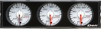 Defi Din Gauge White Face,amber red. Includes all sensors for direct f ...